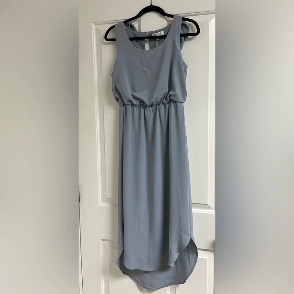 She + Sky | Dresses | She Sky Blue Dress | Poshmark